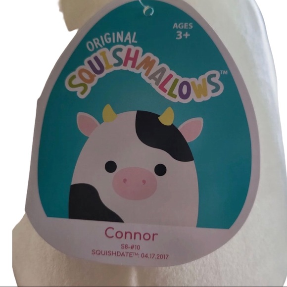 Squishmallows | Other | Squishmallows Connor The Cow | Poshmark